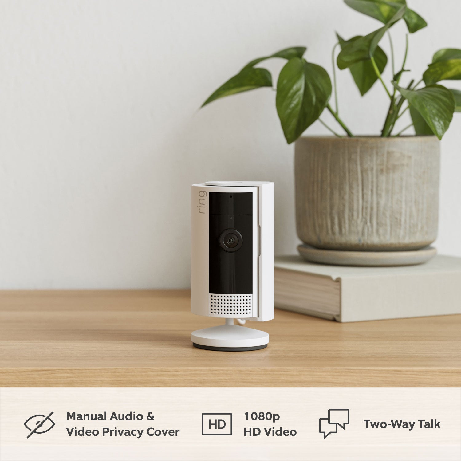 Indoor Camera 2nd Gen + 3m USB-A to Micro USB Power Cable – Ring